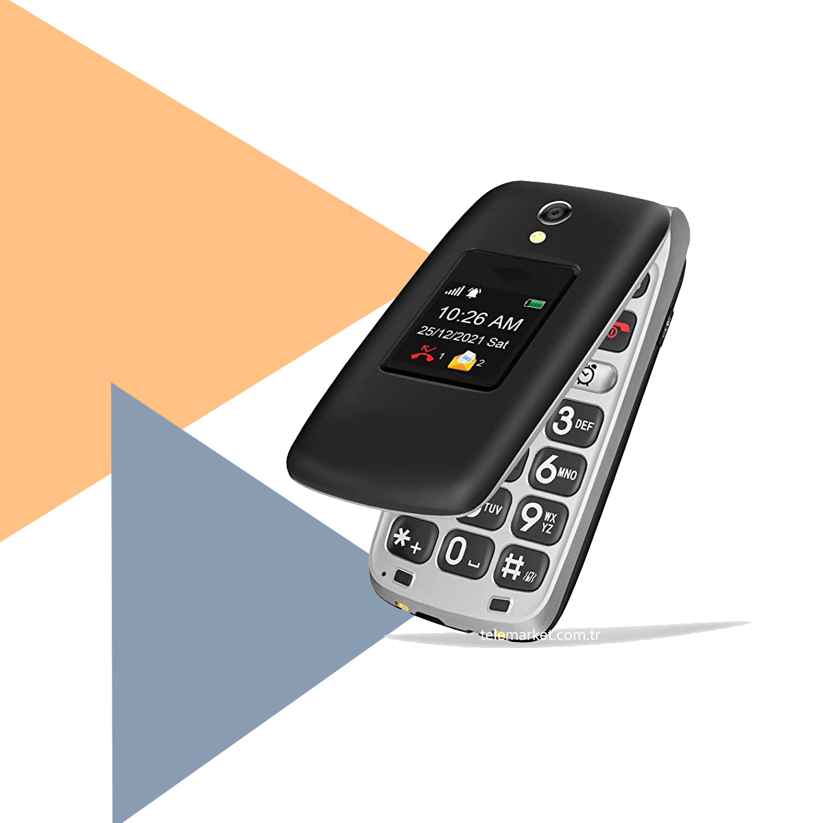 Philips E168 Kapaklı Klasik Cep Telefonu